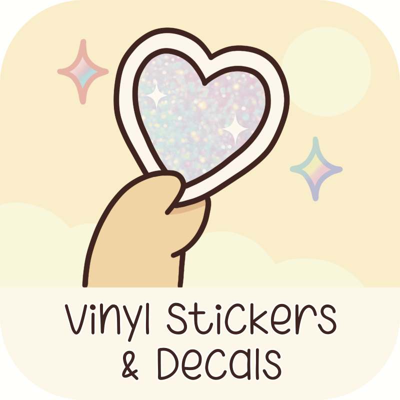 Vinyl Stickers & Decals – J Winsor Art